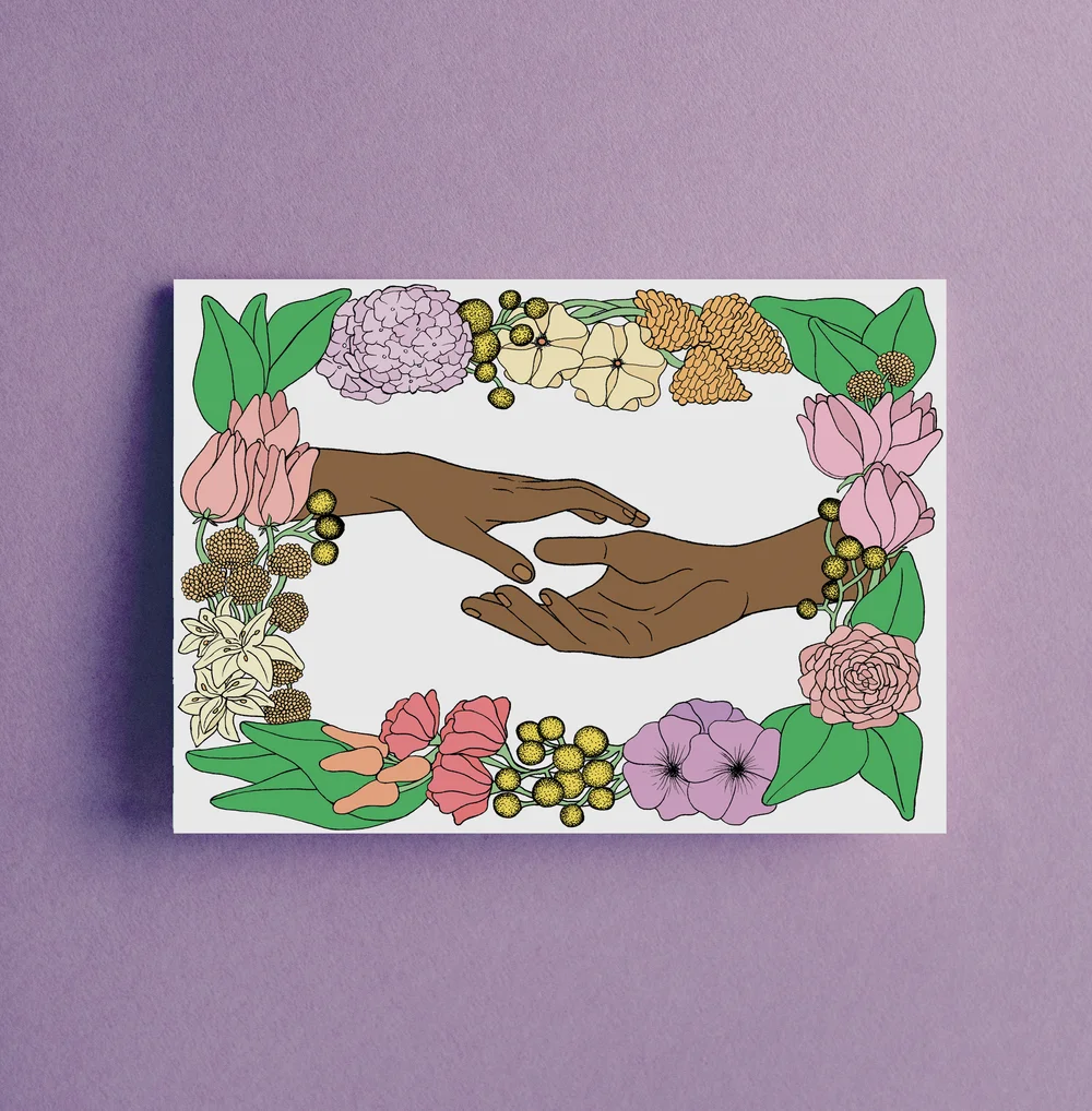 Holding Hands Border