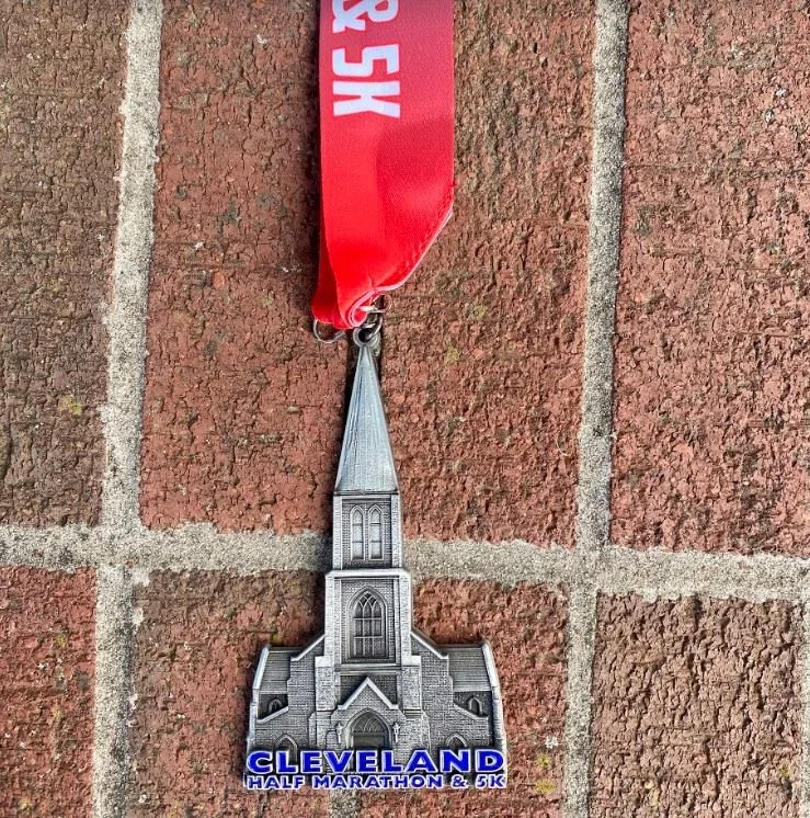 Medal — Cleveland Half Marathon