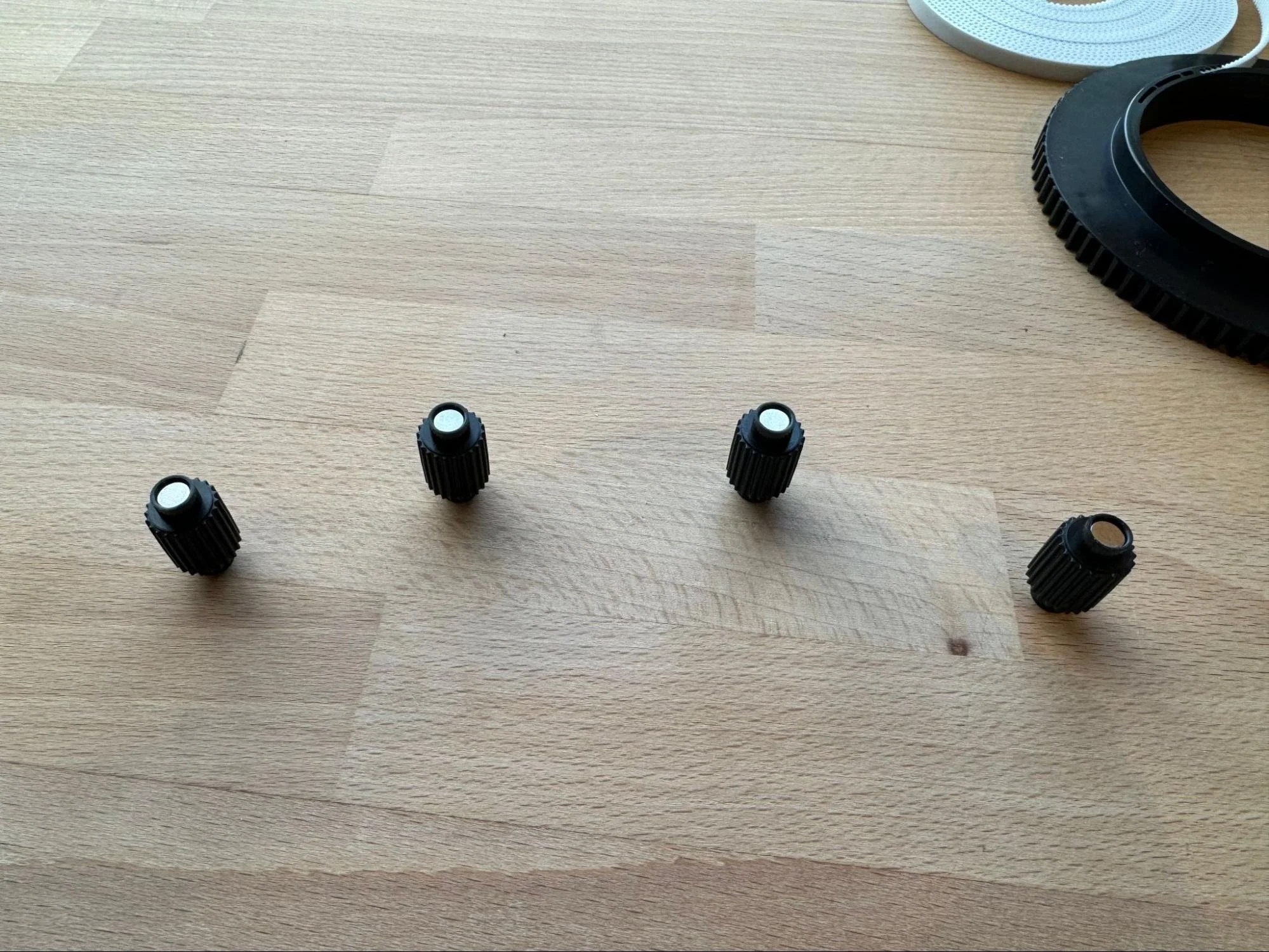 Assembling the arms — Maslow