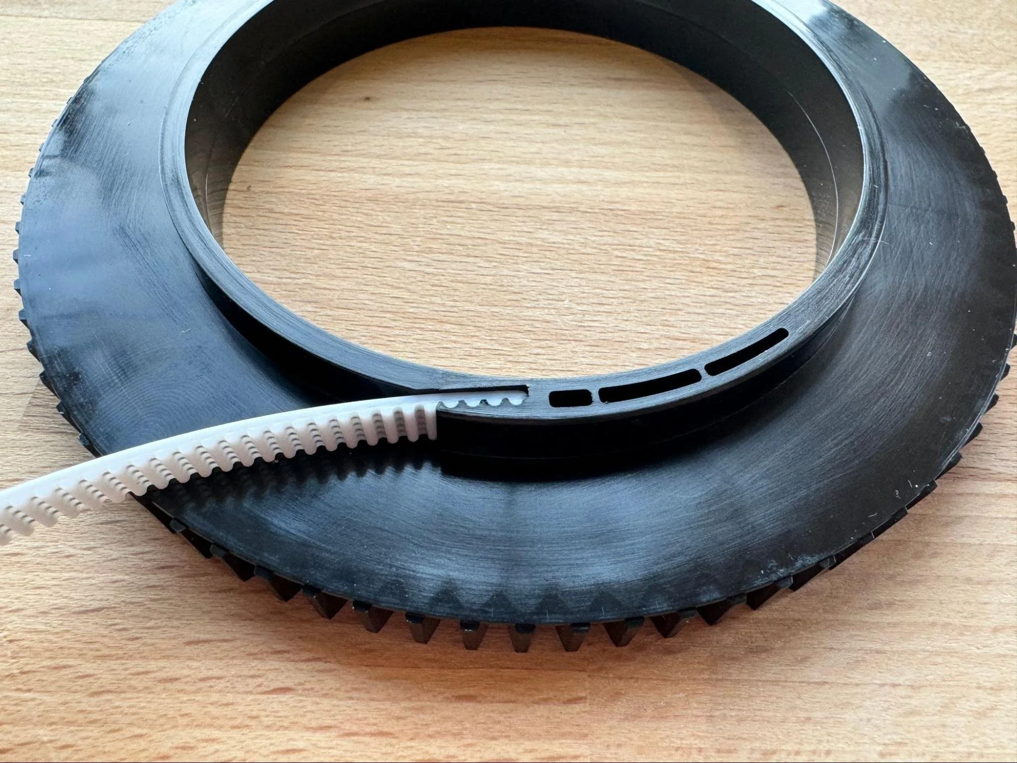 Assembling the arms — Maslow