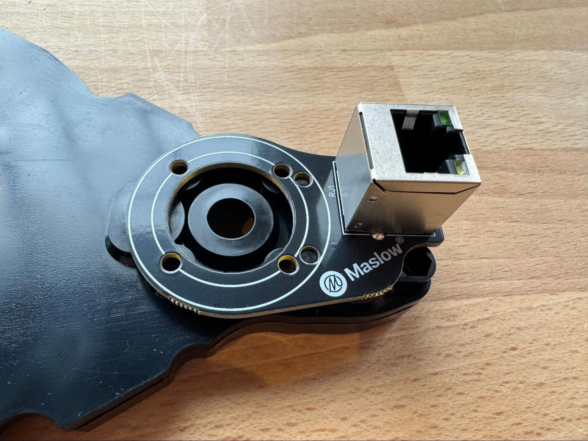 Assembling the arms — Maslow