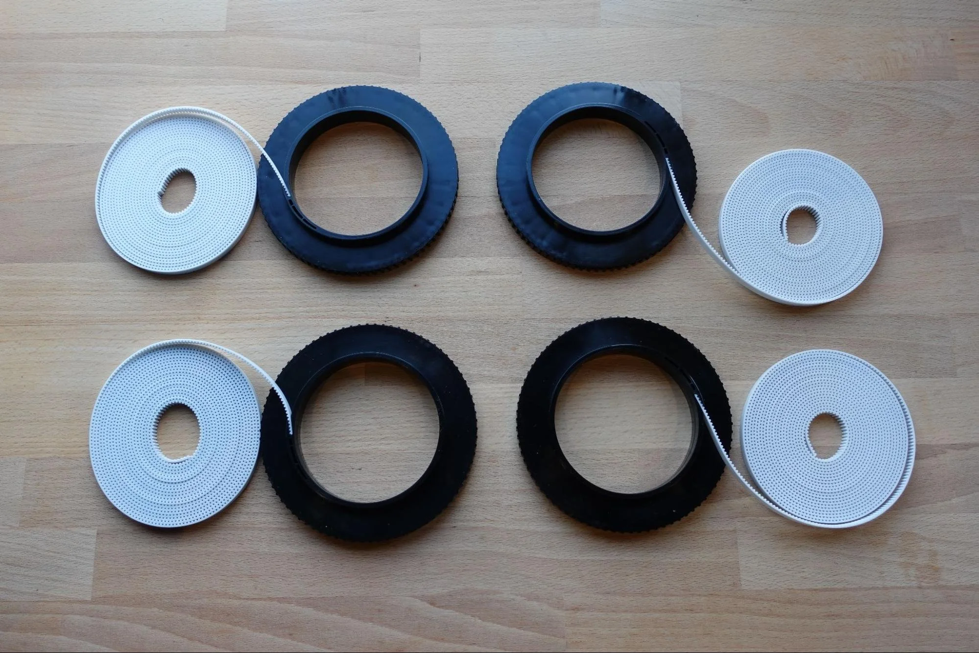 Assembling the arms — Maslow