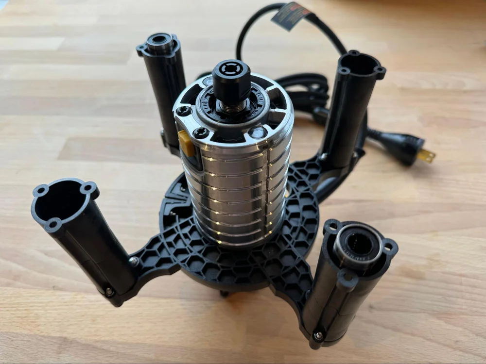 Assembling the router — Maslow