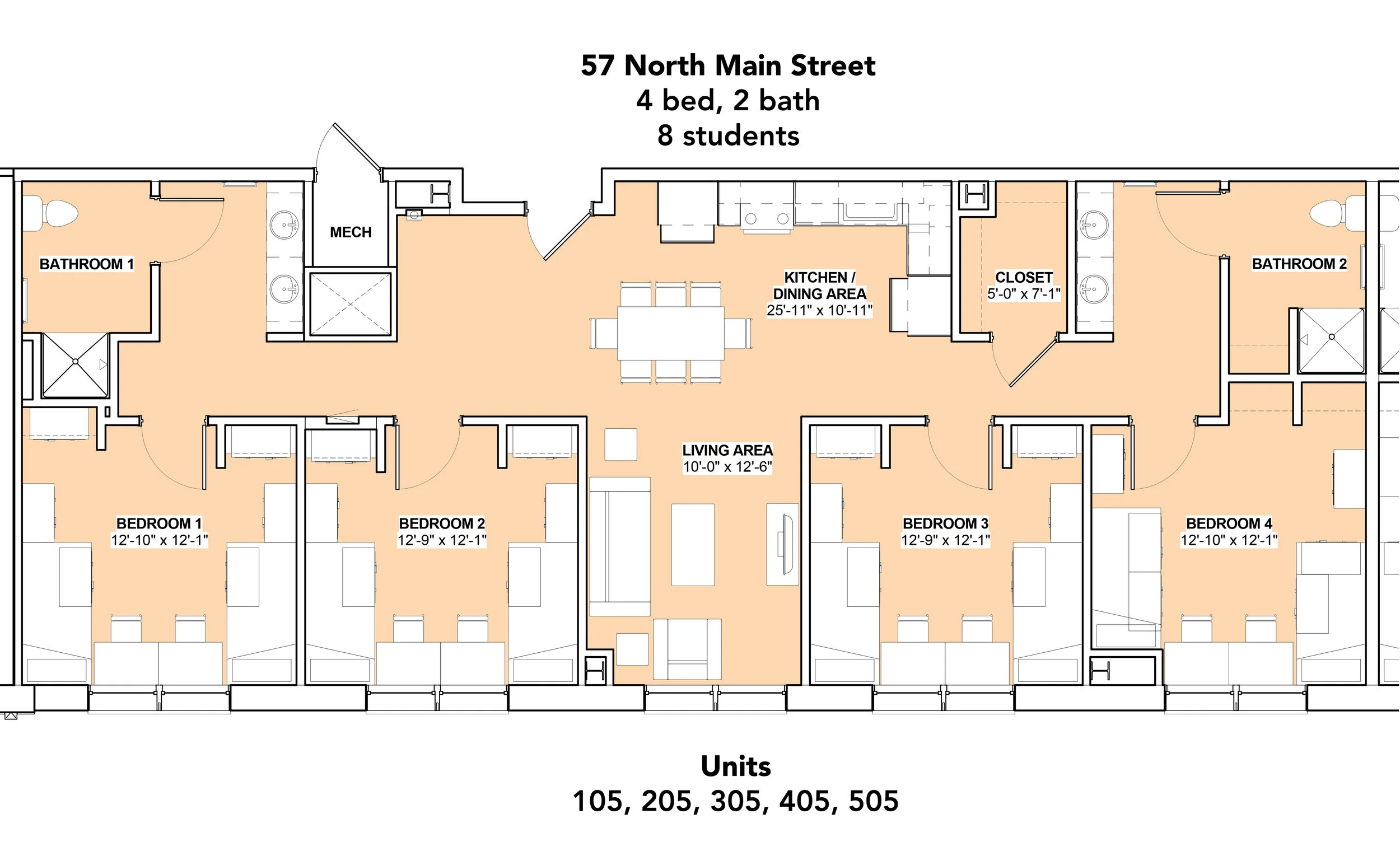 57 North Main Floor Plans — Nexus Properties