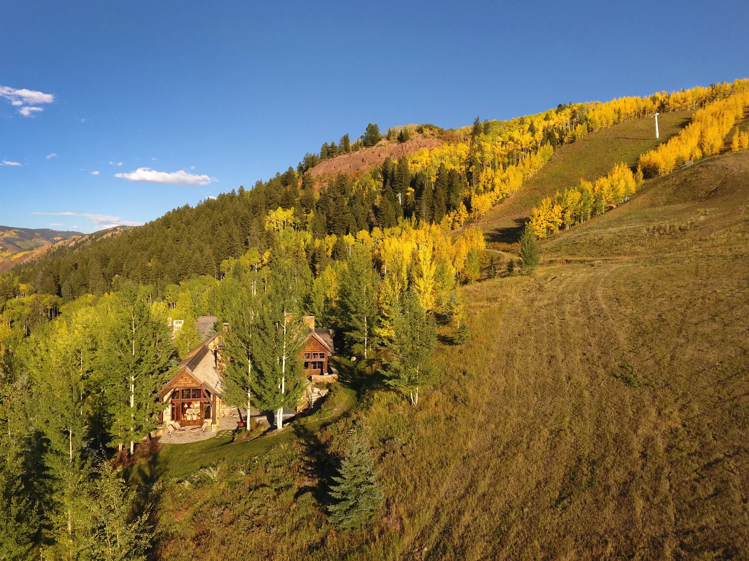 Aerial Drone Photo and Video for Real Estate in Aspen Colorado