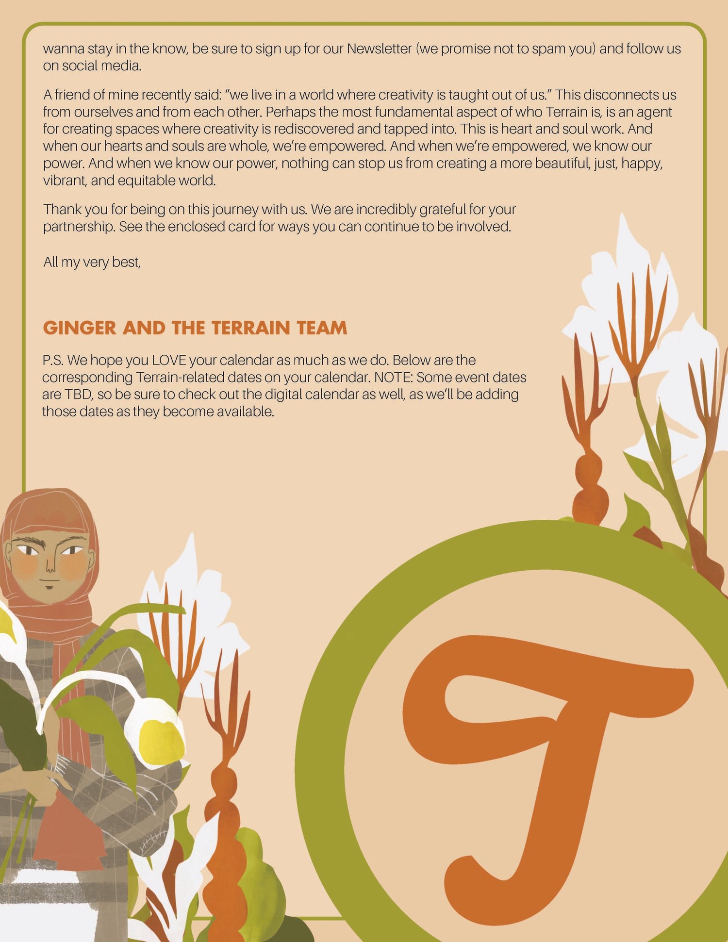 2023 End of Year Letter — Terrain