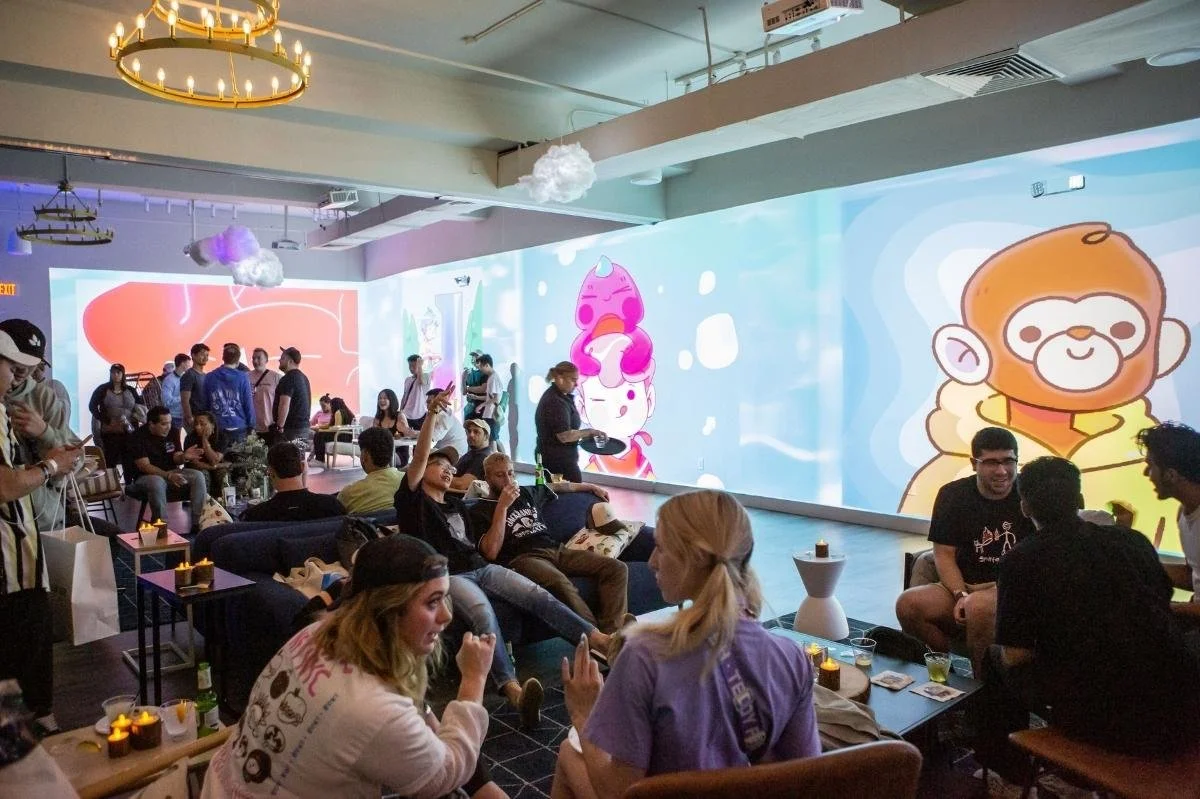 Loft Event Space with Projection Mapping — EVENT SPACES NEW YORK