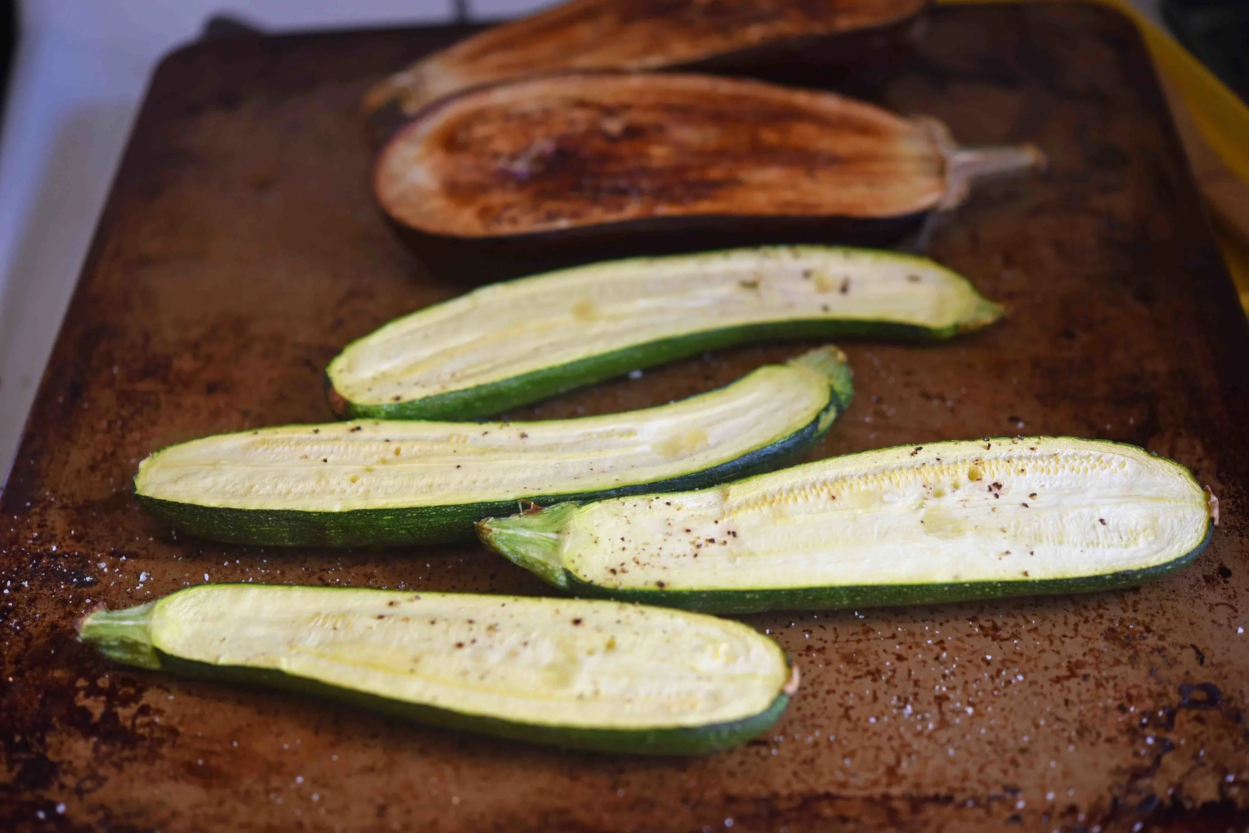 Eggplant Zucchini Meatballs — Nikki Dinki Cooking