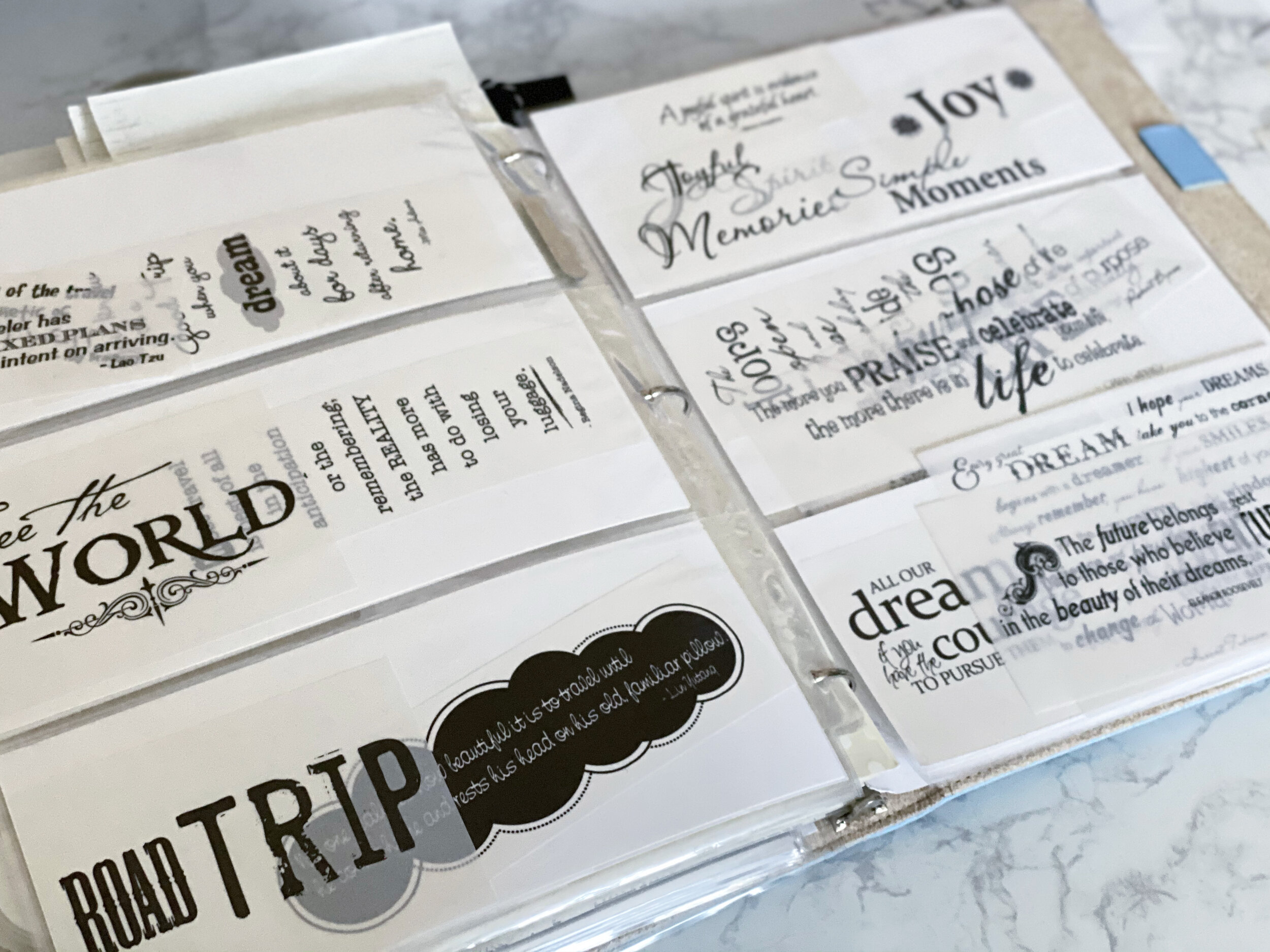 Craft Room Organization: Sticker Organization for Title stickers ...