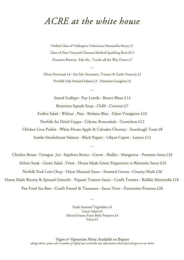 Eat at TWH — The White House