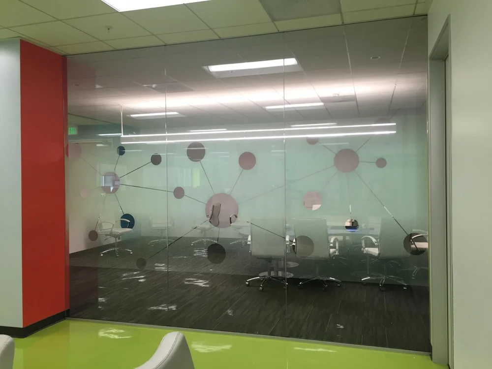 Custom Printed Window Film — LUX Graphic Imaging