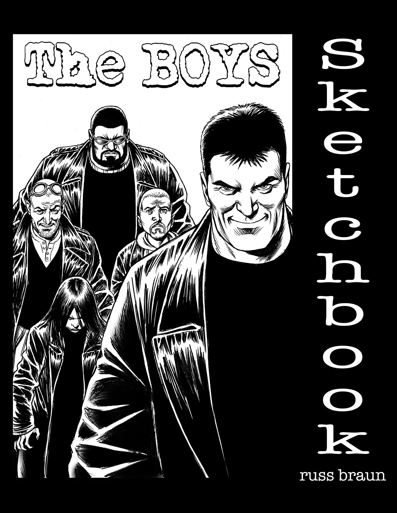The Boys sketchbook — russ braun comics&stuff