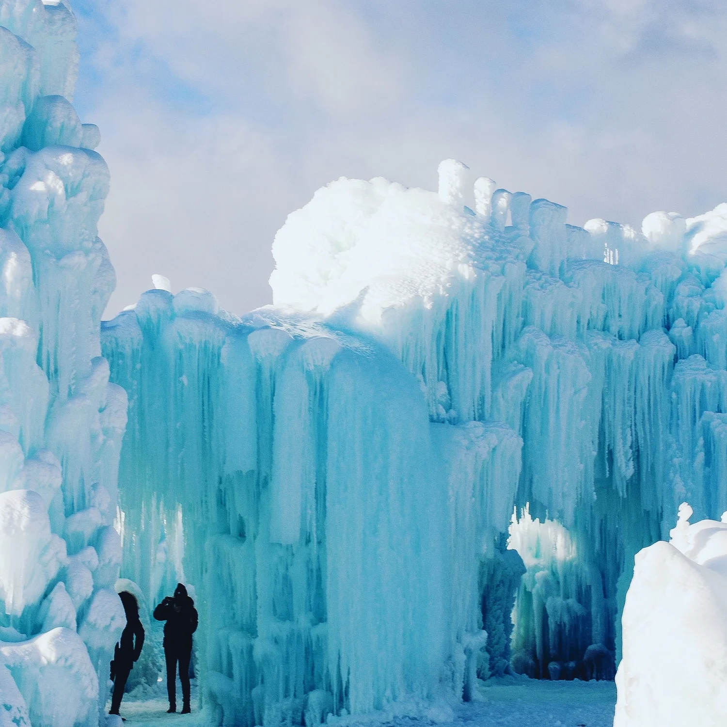 Ice Castles in Edmonton — Transactions with Beauty