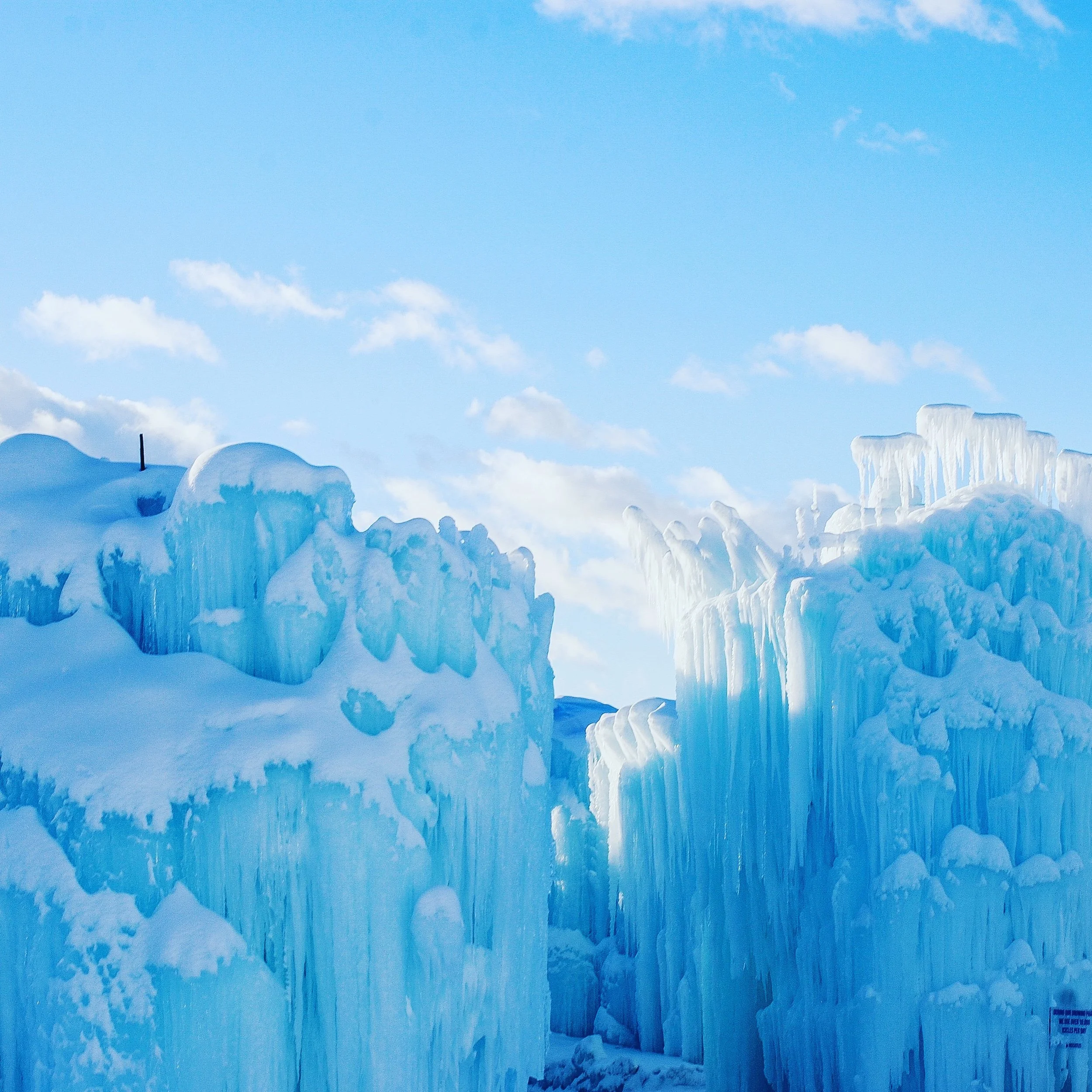Ice Castles in Edmonton — Transactions with Beauty