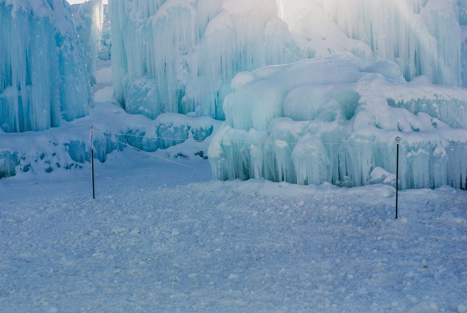 Ice Castles in Edmonton — Transactions with Beauty