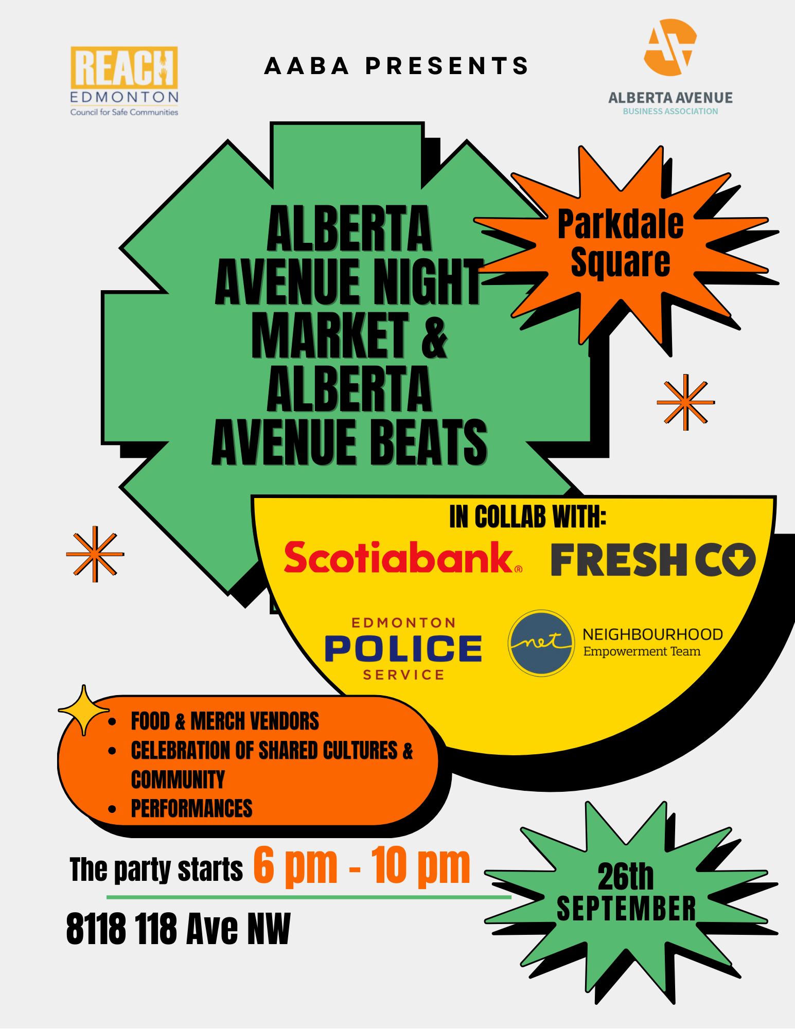 Alberta Avenue Night Market — Alberta Avenue Business Association