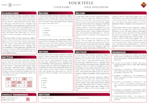 Latex Template Poster