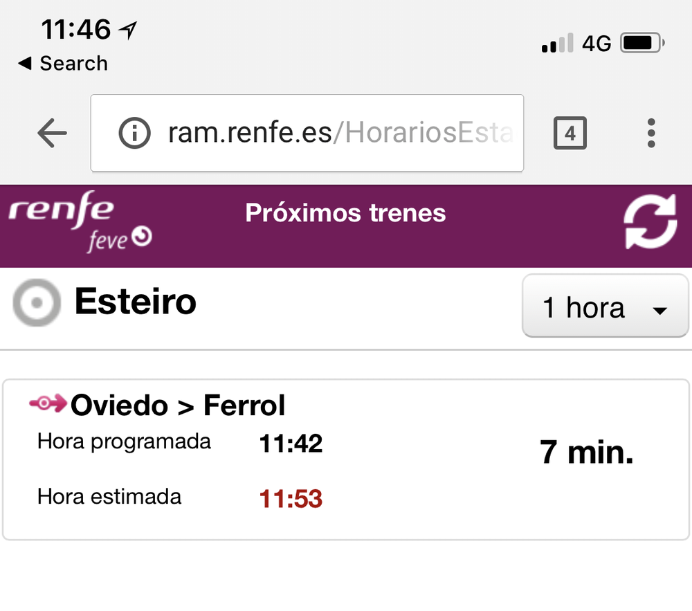Traveling on Renfe's FEVE (now "Cercanías AM") Narrow-gauge Rail ...