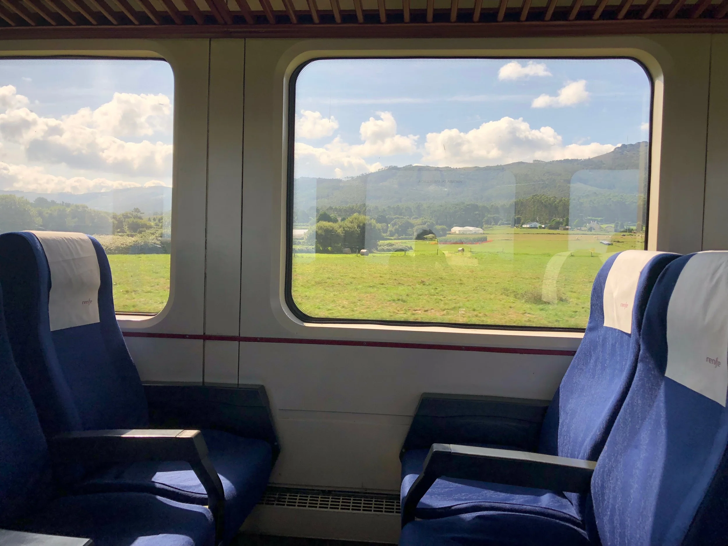 Traveling on Renfe's FEVE (now "Cercanías AM") Narrow-gauge Rail ...
