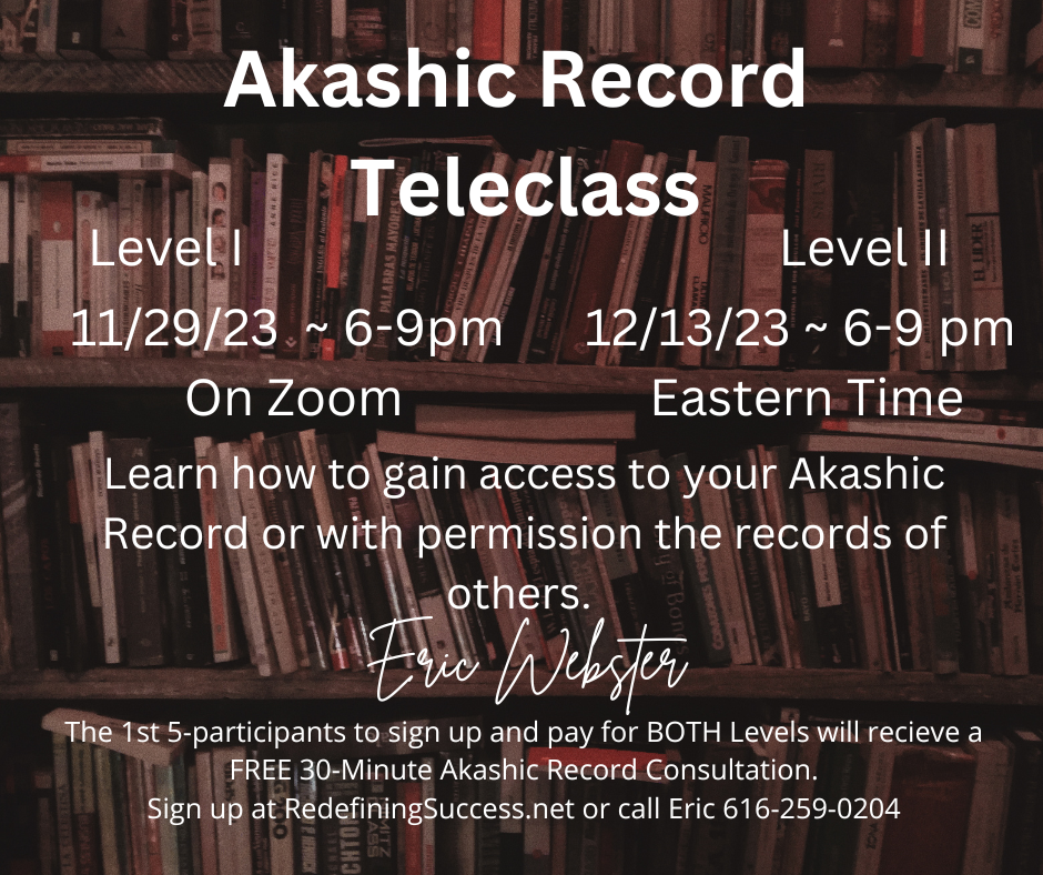 Workshops and Appearances - Eric Webster - Lifestyle Engineer/Hypnosis