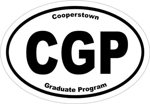 Vinyl Sticker — The Cooperstown Graduate Program