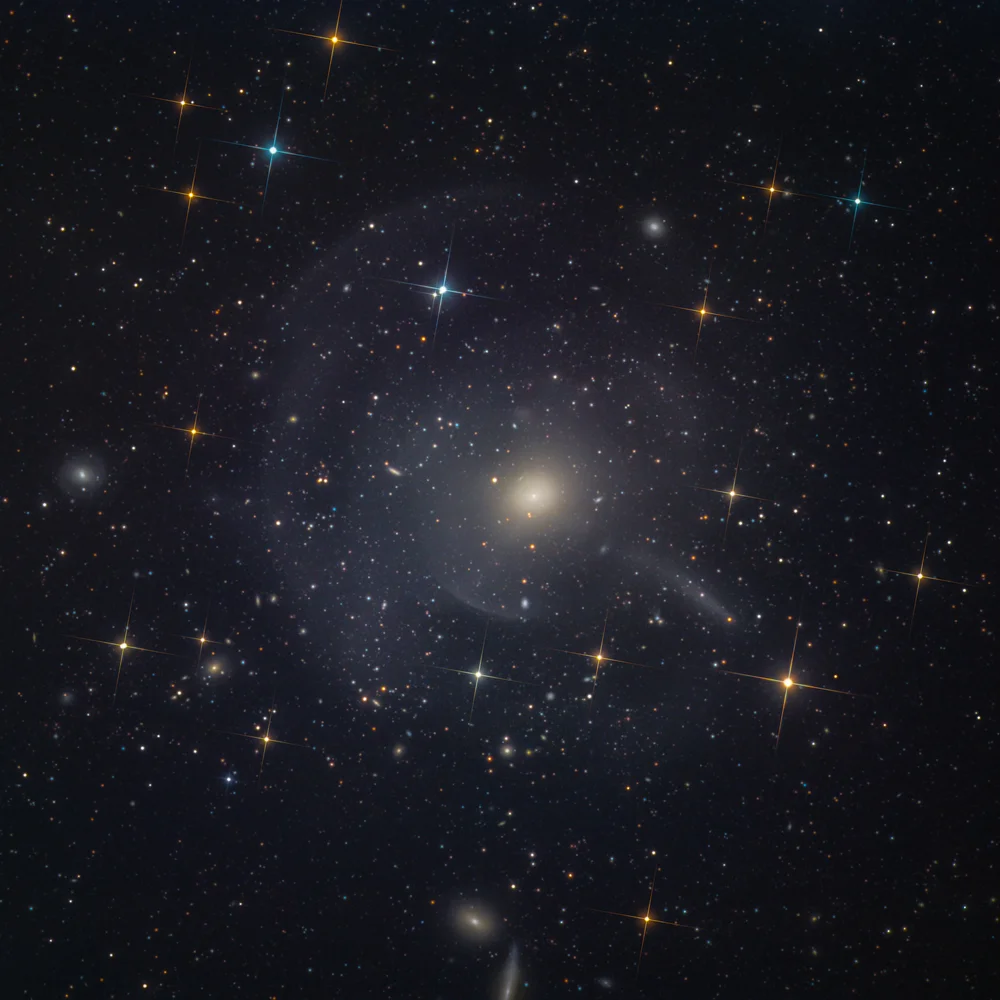 Hanson Astrophotography-M89 Eliptical Galaxy