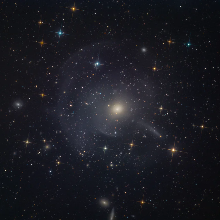 Hanson Astronomy Photos-M89 Eliptical Galaxy