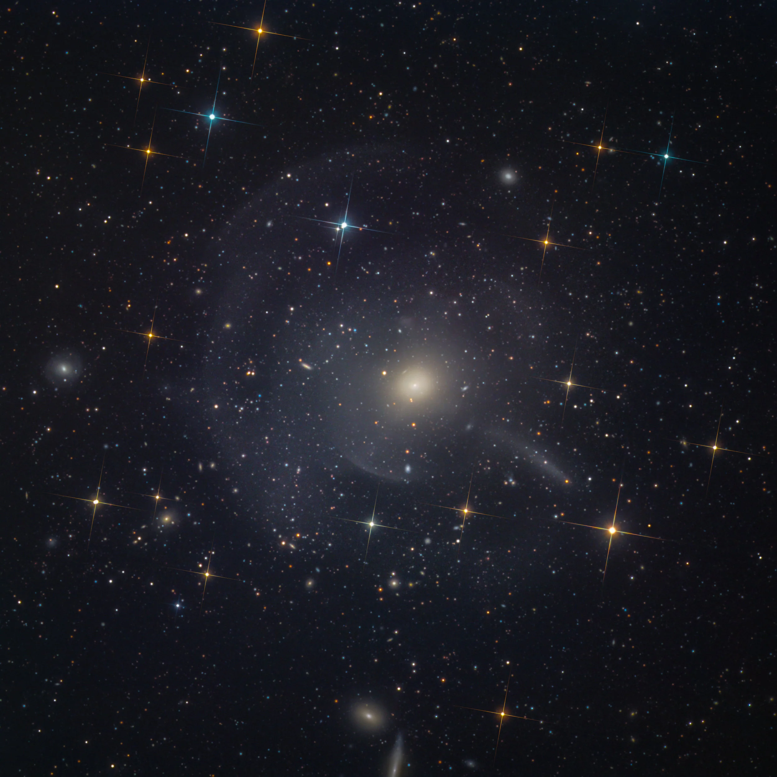 Hanson Astronomy Photos-M89 Eliptical Galaxy