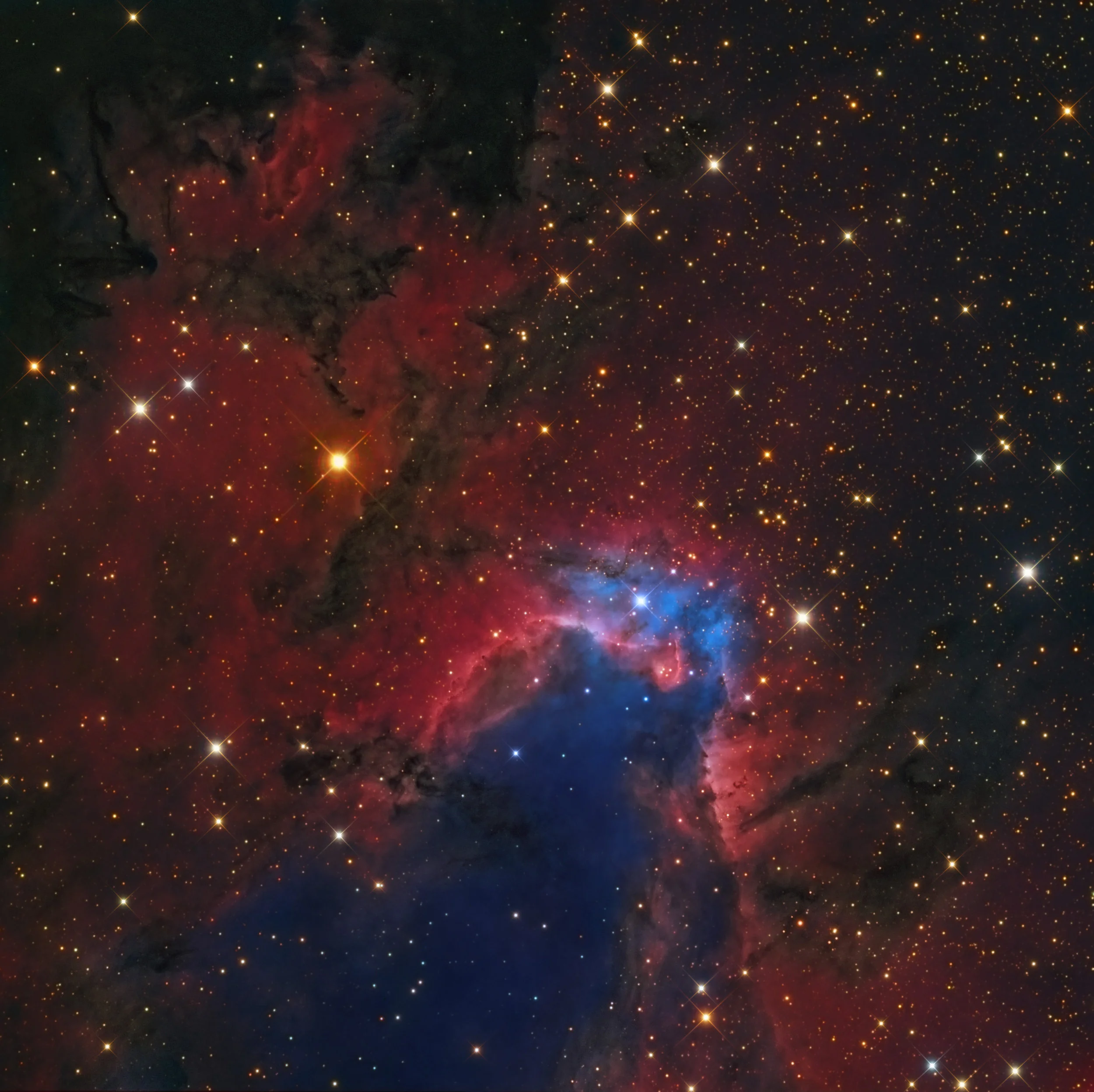 Hanson Astrophotography-Cave Nebula
