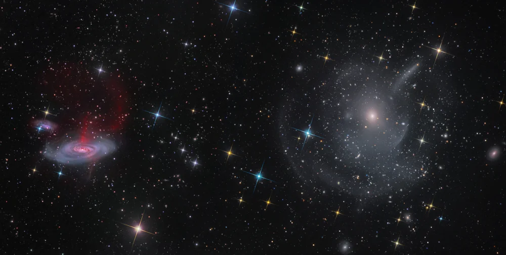 Hanson Astrophotography-M89&M90 Mosaic