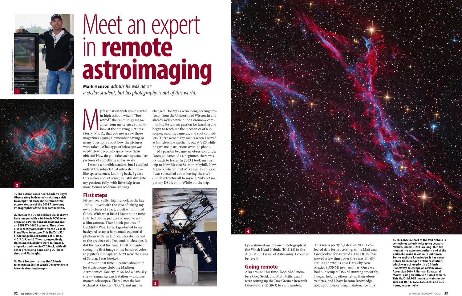 Hanson Astrophotography-Mark Hanson Astronomy