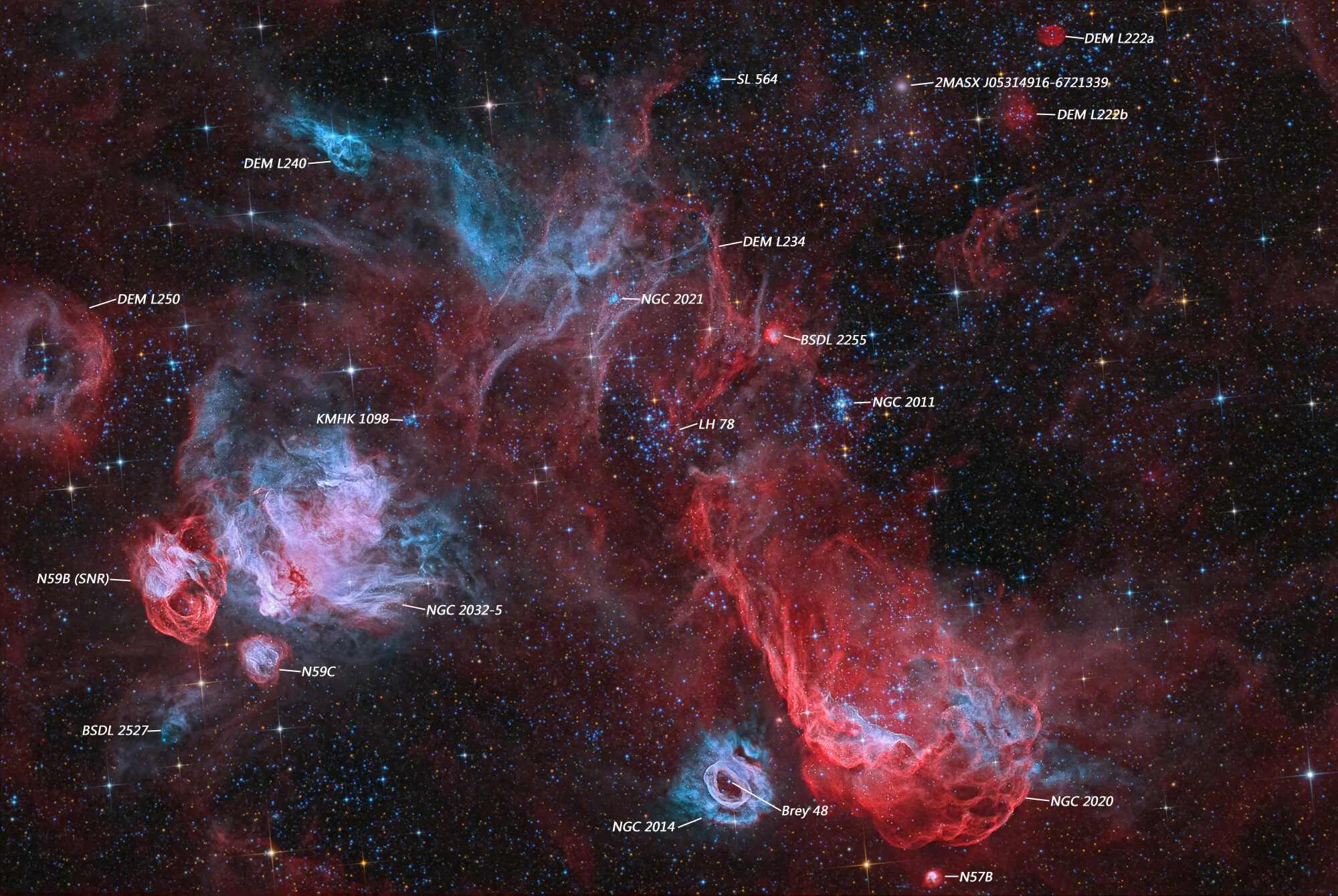 Hanson Astronomy Photos-NGC 2020