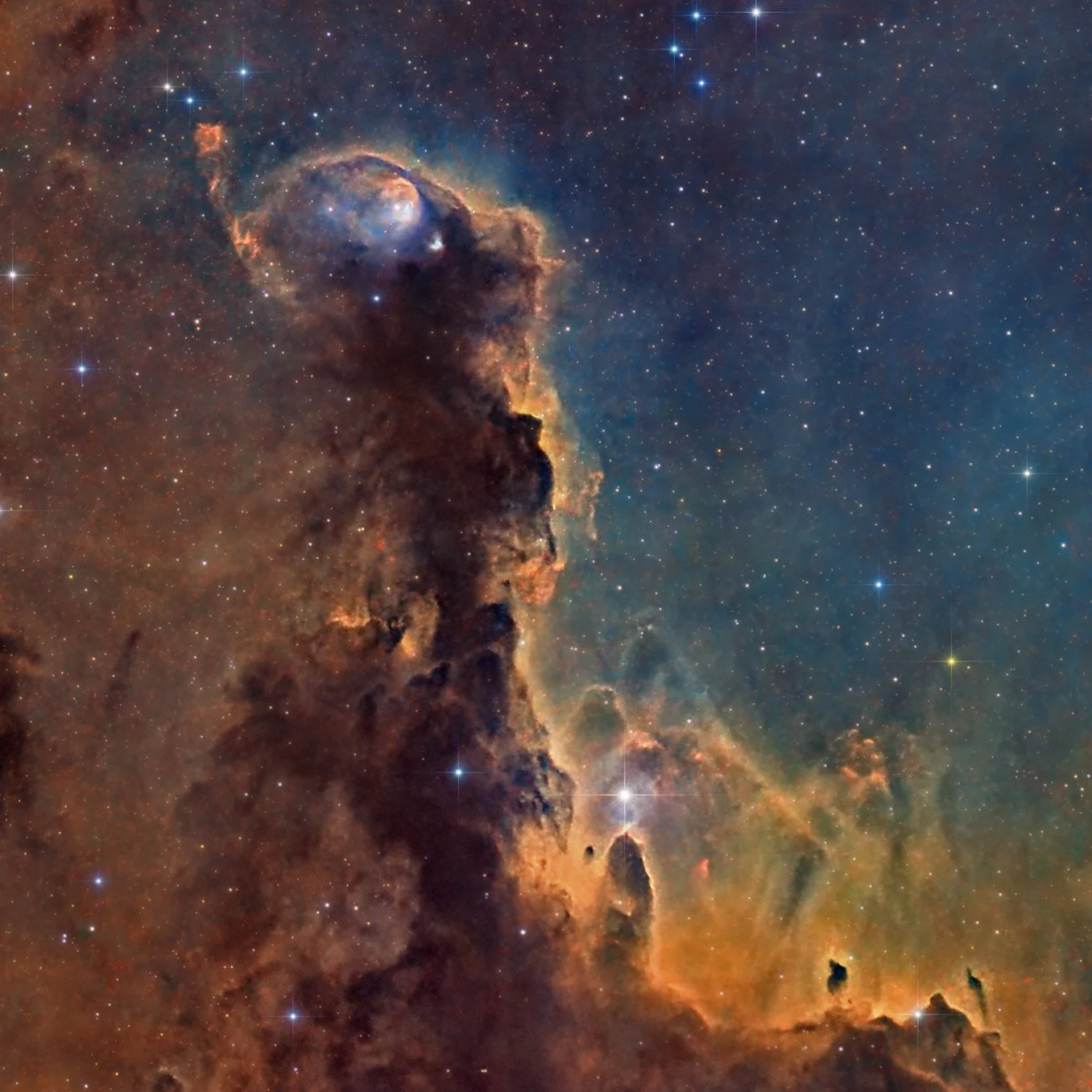 Vela Nebula Inseid Of Gum Nebula