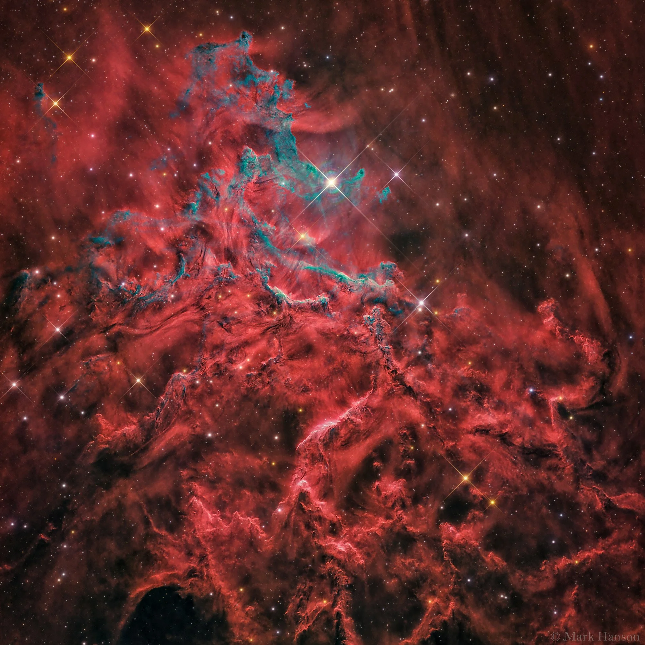 Hanson Astrophotography-IC 405, Flaming Star Nebula