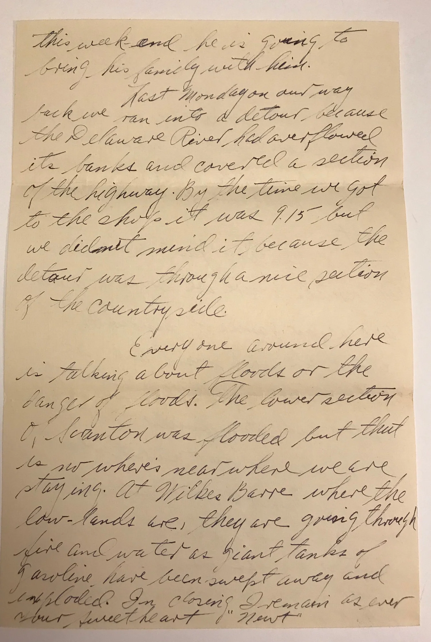 Letter #21: The Flood of 1940 — Margot Note Consulting LLC