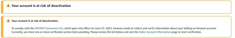 Amazon INFORM Consumers Act Seller Verification | Goat Consulting