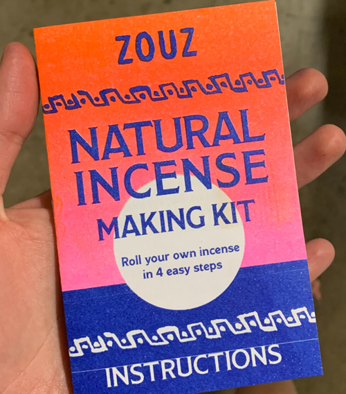 Incense Making Workshops & Kits | Homemade Incense — ZOUZ Natural ...