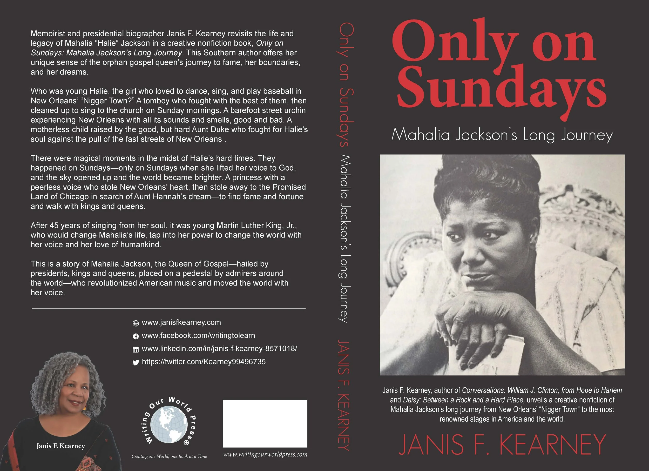 Only on Sundays: Mahalia Jackson's Long Journey — Writing our World ...