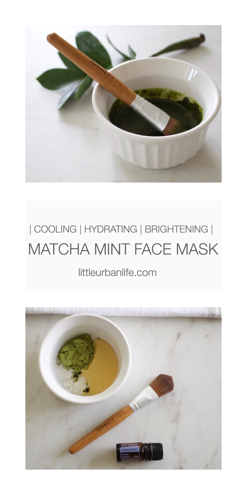 MATCHA MINT FACE MASK — Make, Little Urban Life's DIY page