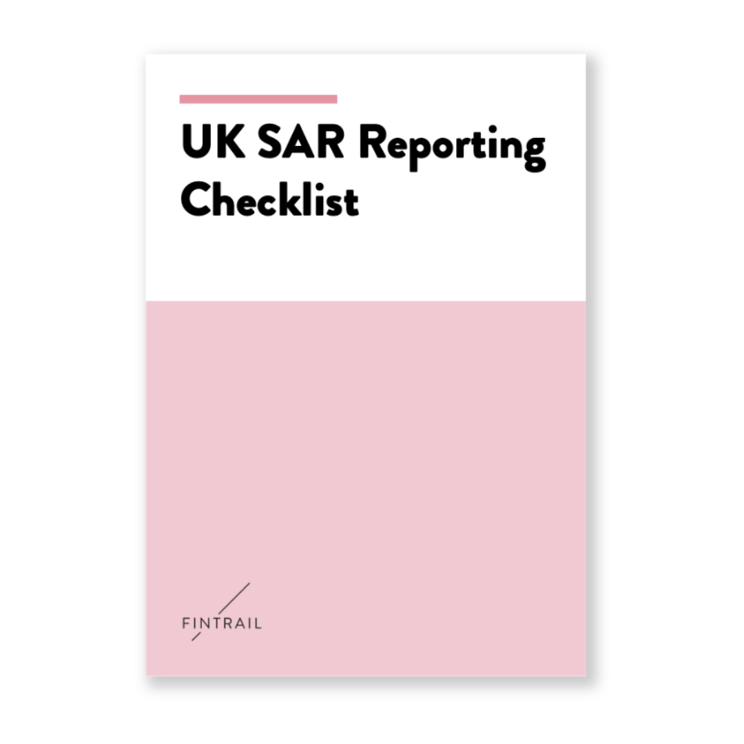 SAR Reporting Checklist — FINTRAIL