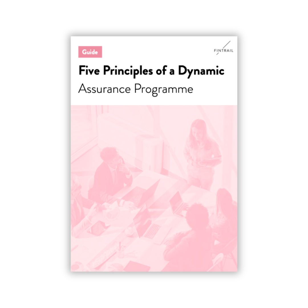 Five Principles of a Dynamic Assurance Programme — FINTRAIL