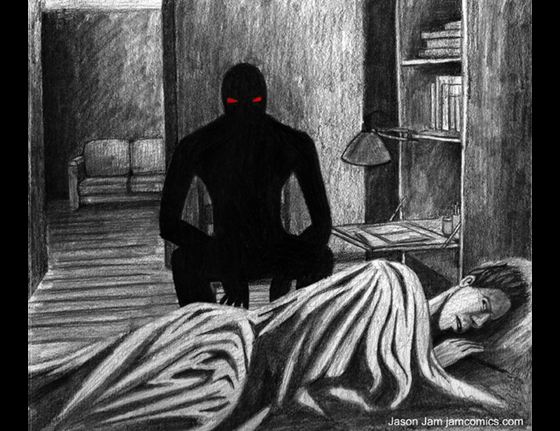 Sleep Paralysis Shadow People