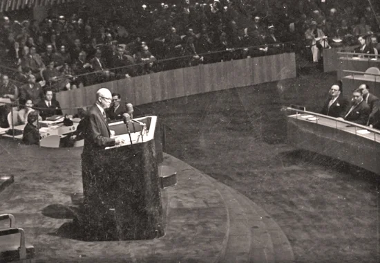 President Eisenhower’s “Atoms for Peace” Speech — The Nuclear World Project