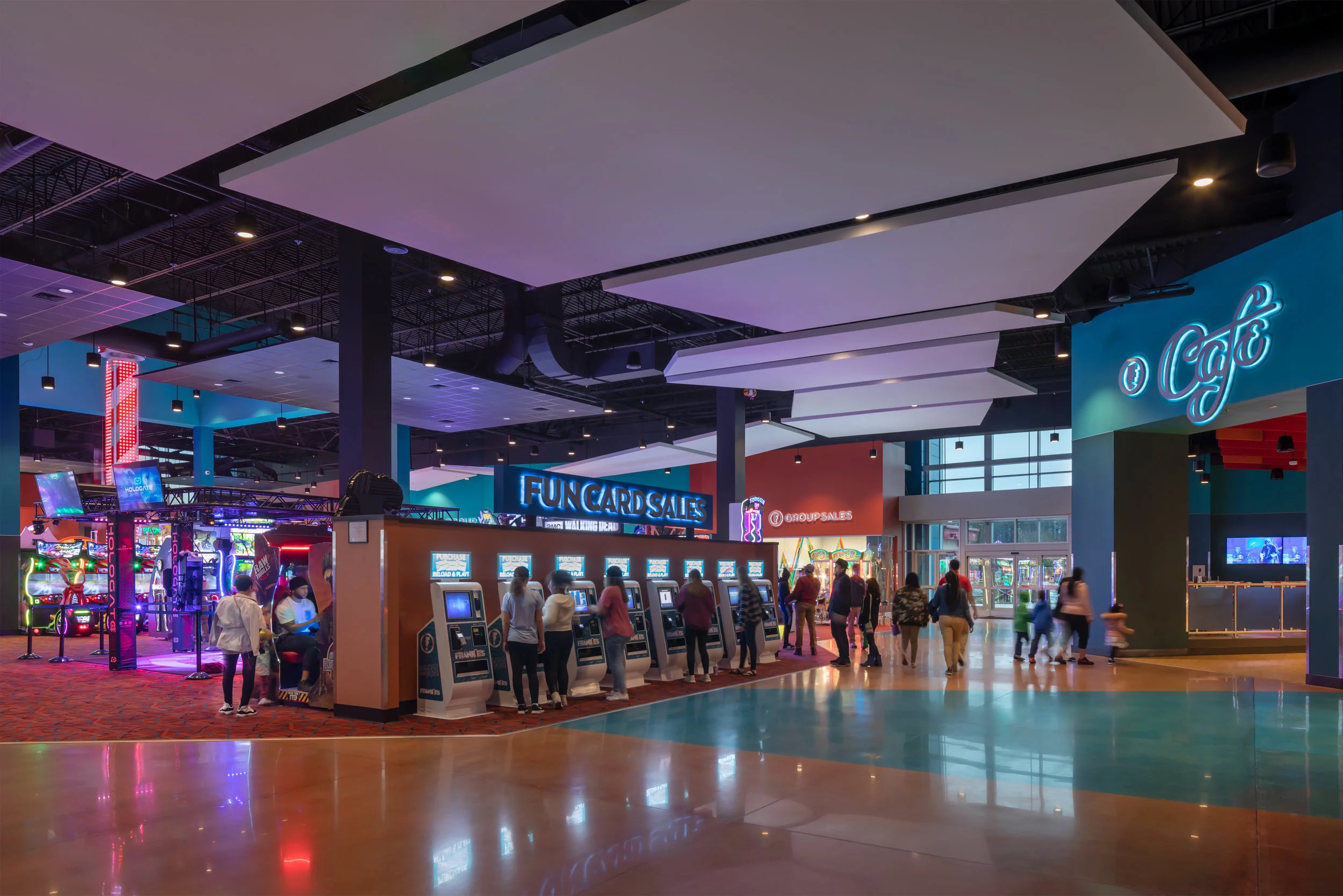 Entertainment - Frankie's Fun Park-Charlotte, NC — adw architects