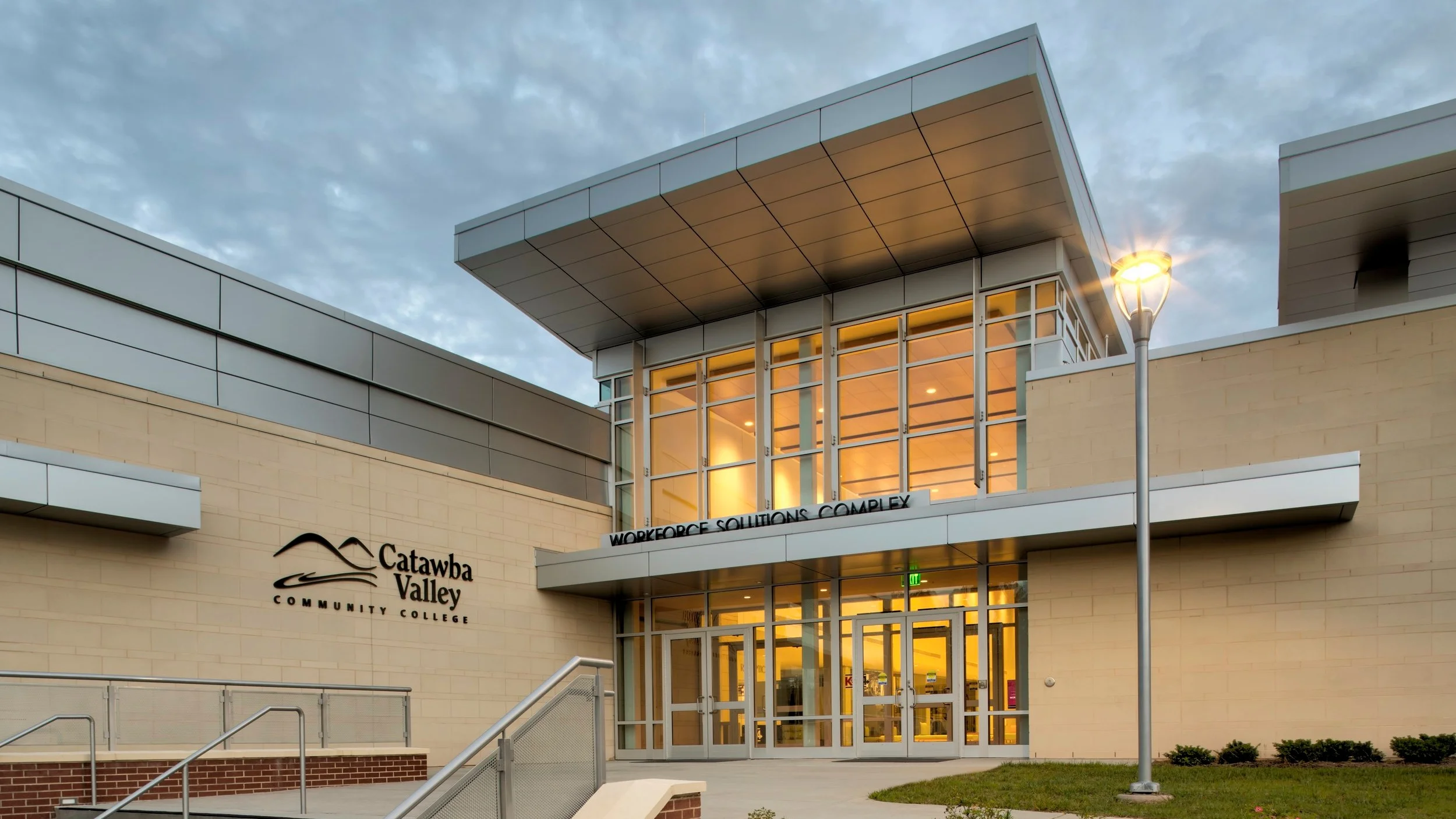 Higher Ed - CVCC Workforce Solutions Complex — adw architects