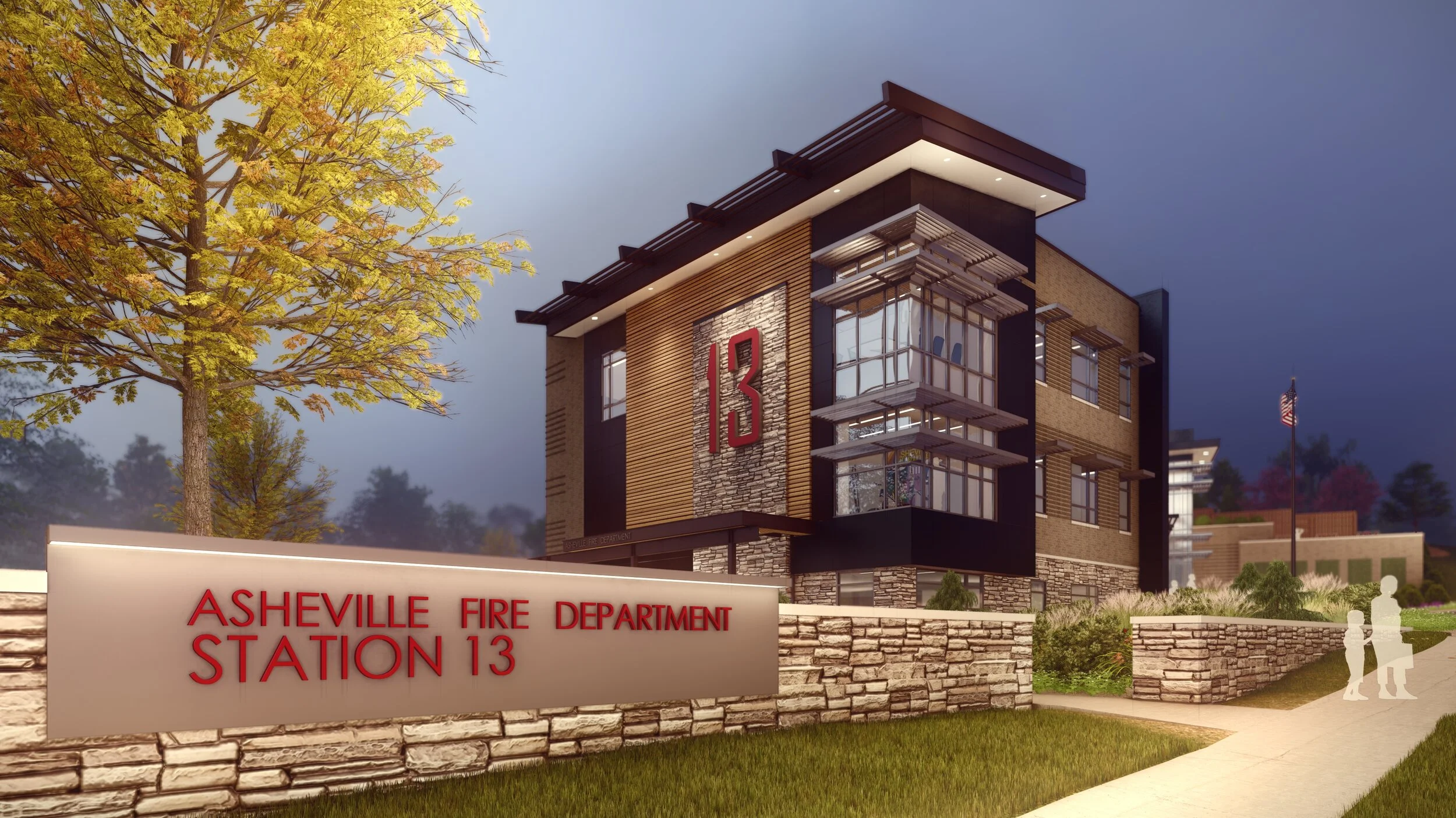 WIP - Asheville Fire Station No 13 — adw architects