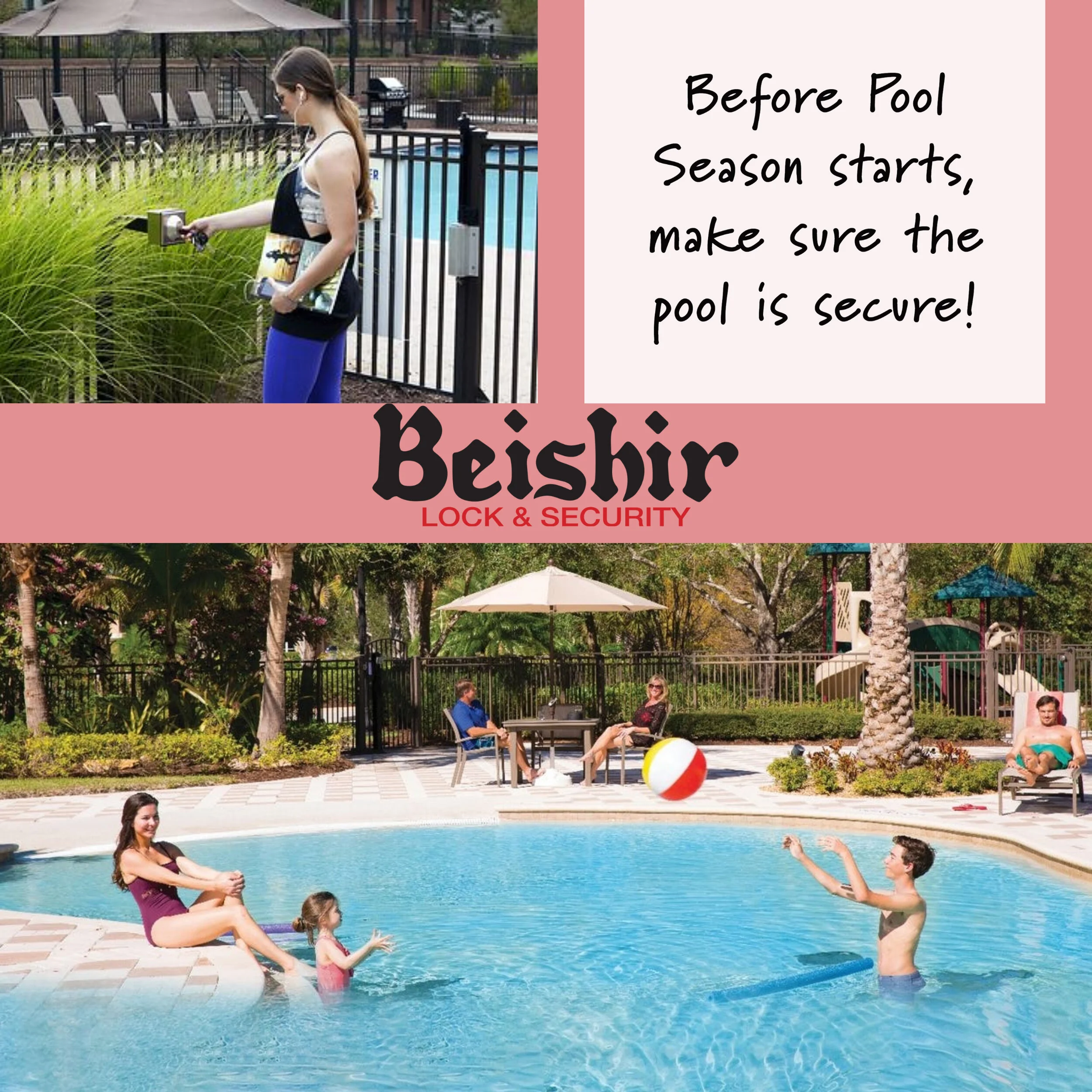 How Can I Safely Open the Pool? — Beishir Lock & Security
