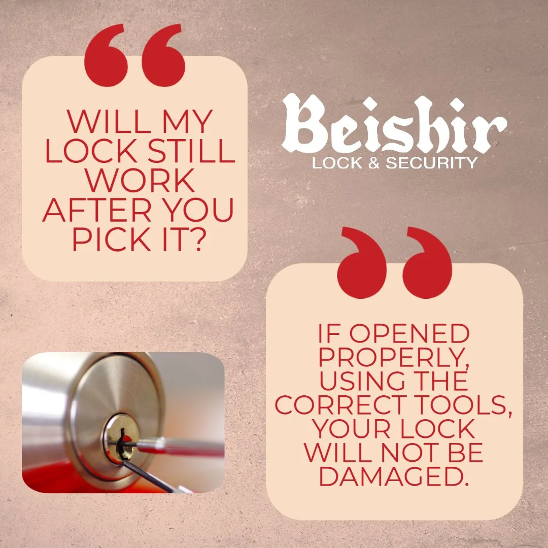 Locksmithing — Beishir Lock & Security