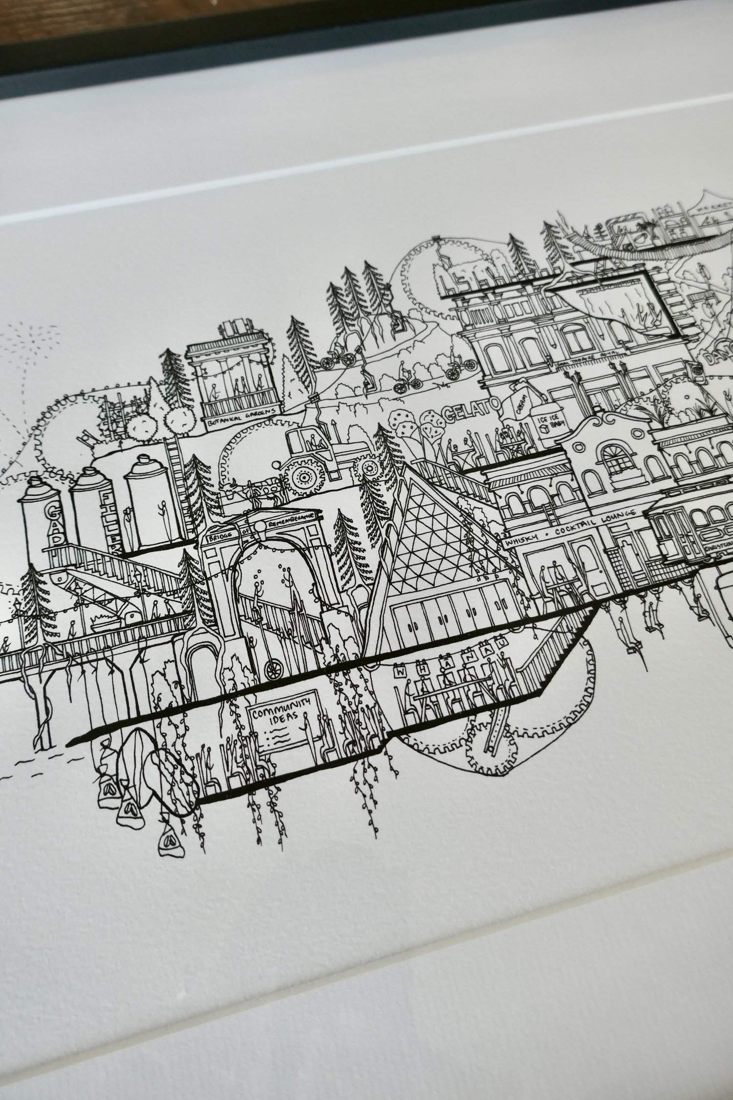 'Famous' - Limited Edition Print - A3 Size — Ellie Compton