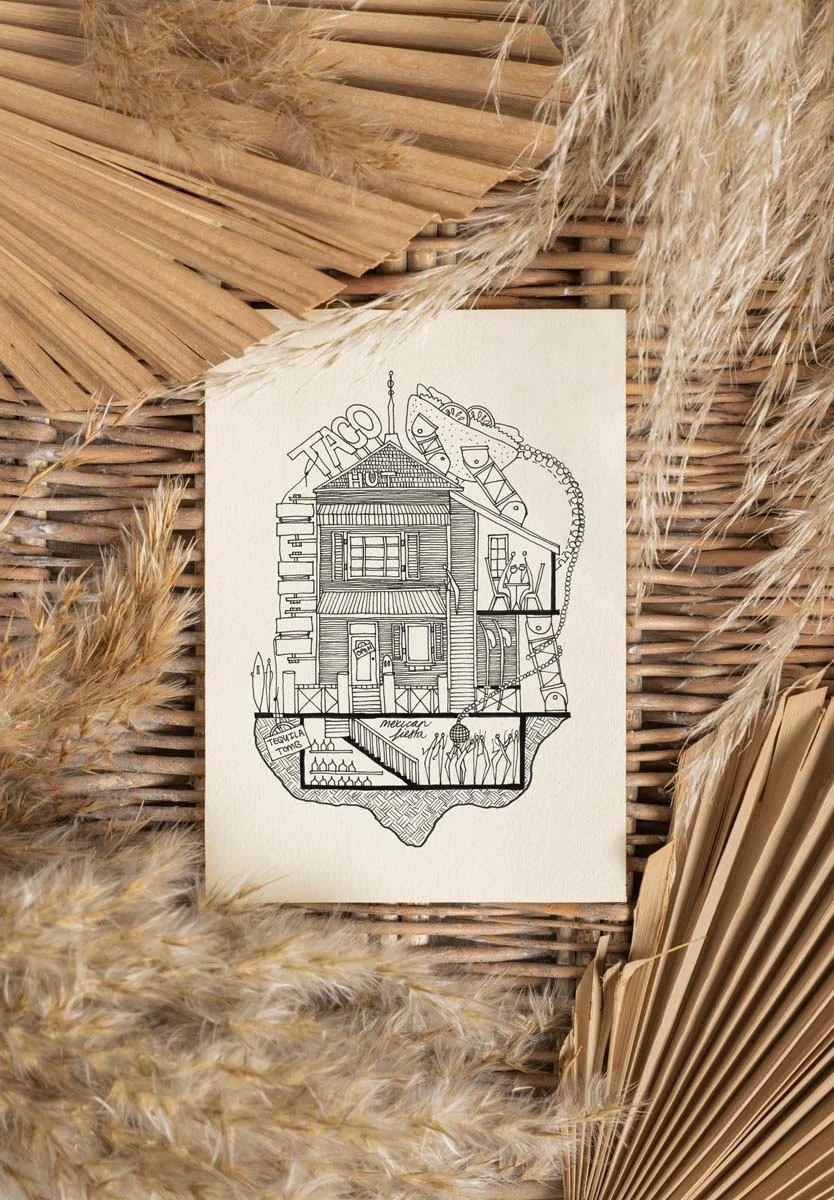 A5 Print - The Burger Loft — Ellie Compton